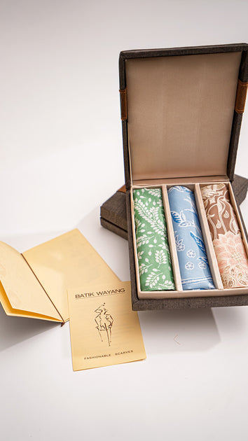 Handkerchief Set: The Pastel Trio – Batikwayang